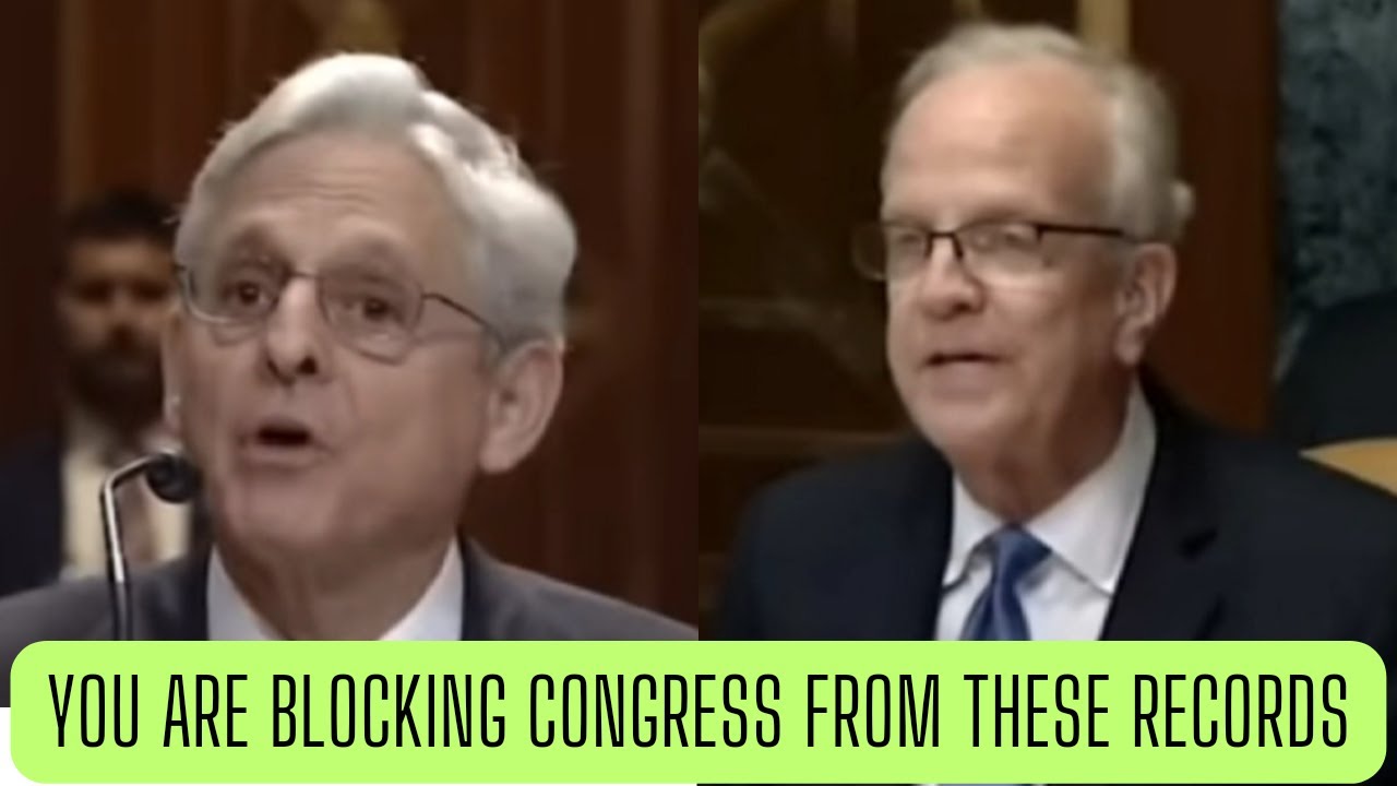 Merrick garland testifies - YouTube