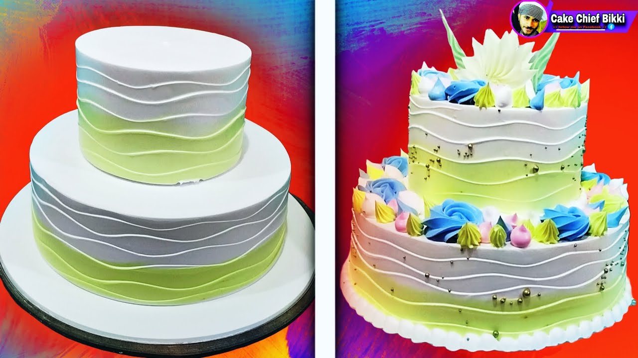 Make Round Cake in 2 Easy Steps! - YouTube