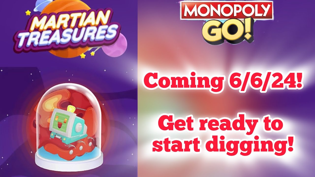Monopoly GO new digging event starting 6/6/24!! - YouTube