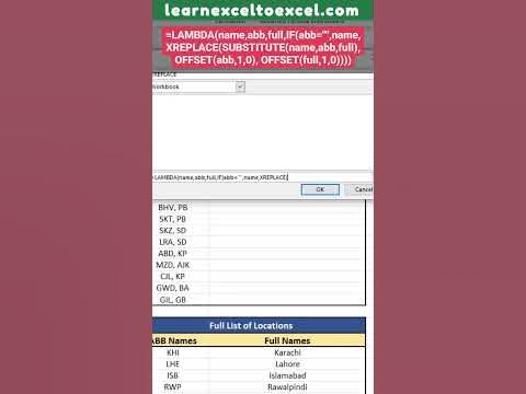 Excel Pro Trick: Automate Tasks in Excel with Recursive LAMBDA Function in Excel Formula - No ...