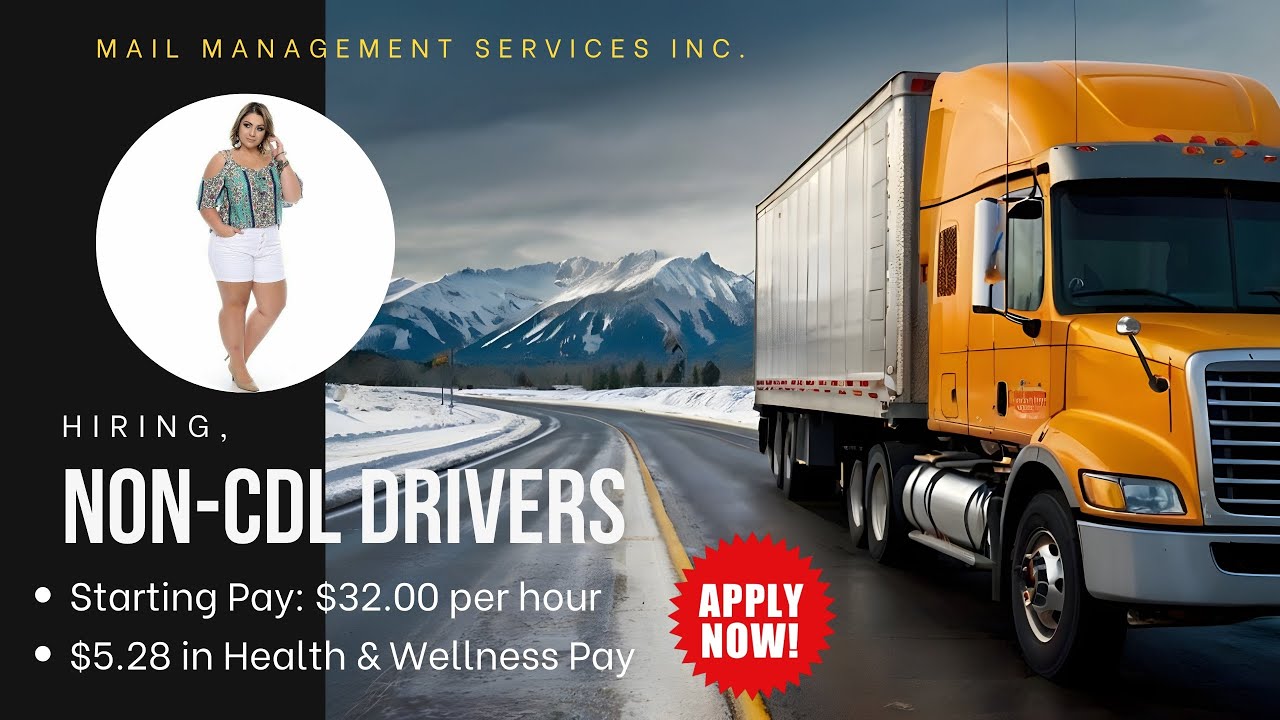 Truck Driver Non-CDL Jobs in the USA | Driving Vlogs | Salary ...