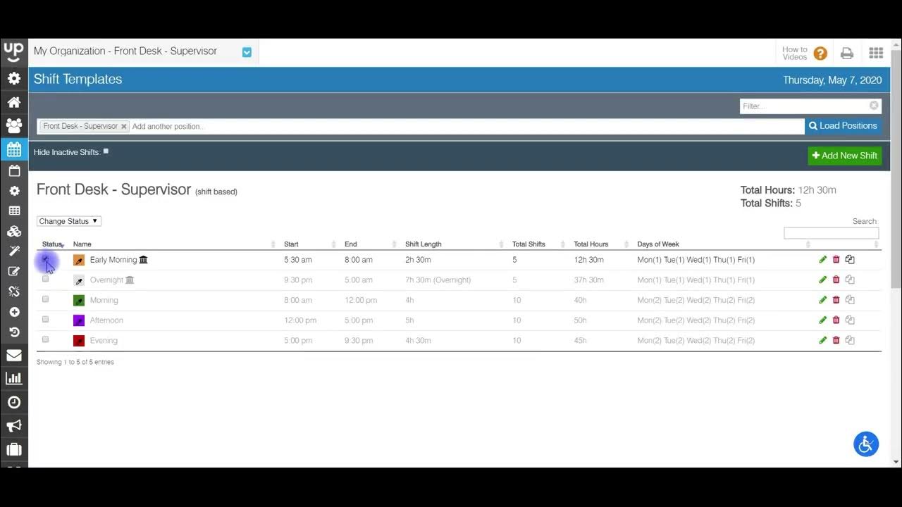 How to create shift rotation schedules - YouTube