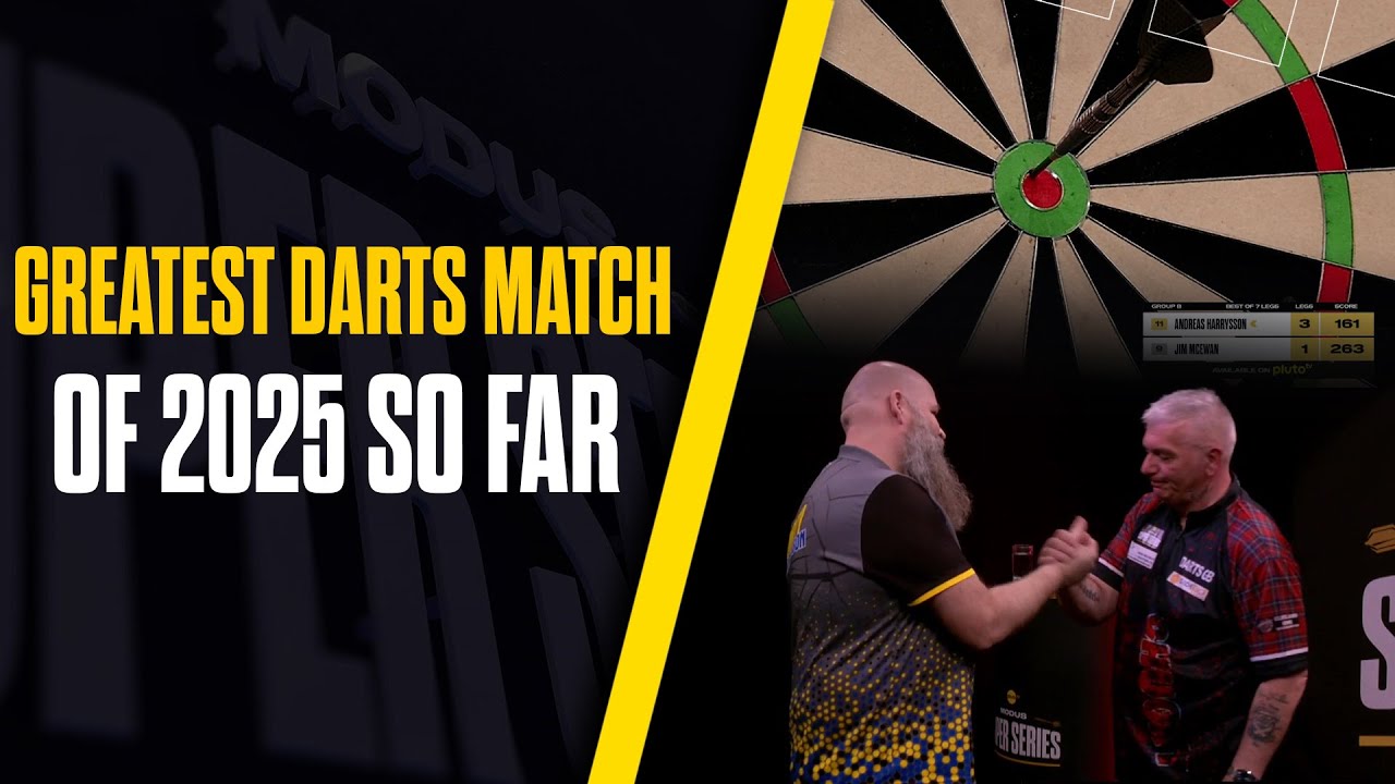 THE GREATEST DARTS MATCH OF THE YEAR!!!😱🎯 | Full Match | Andreas ...