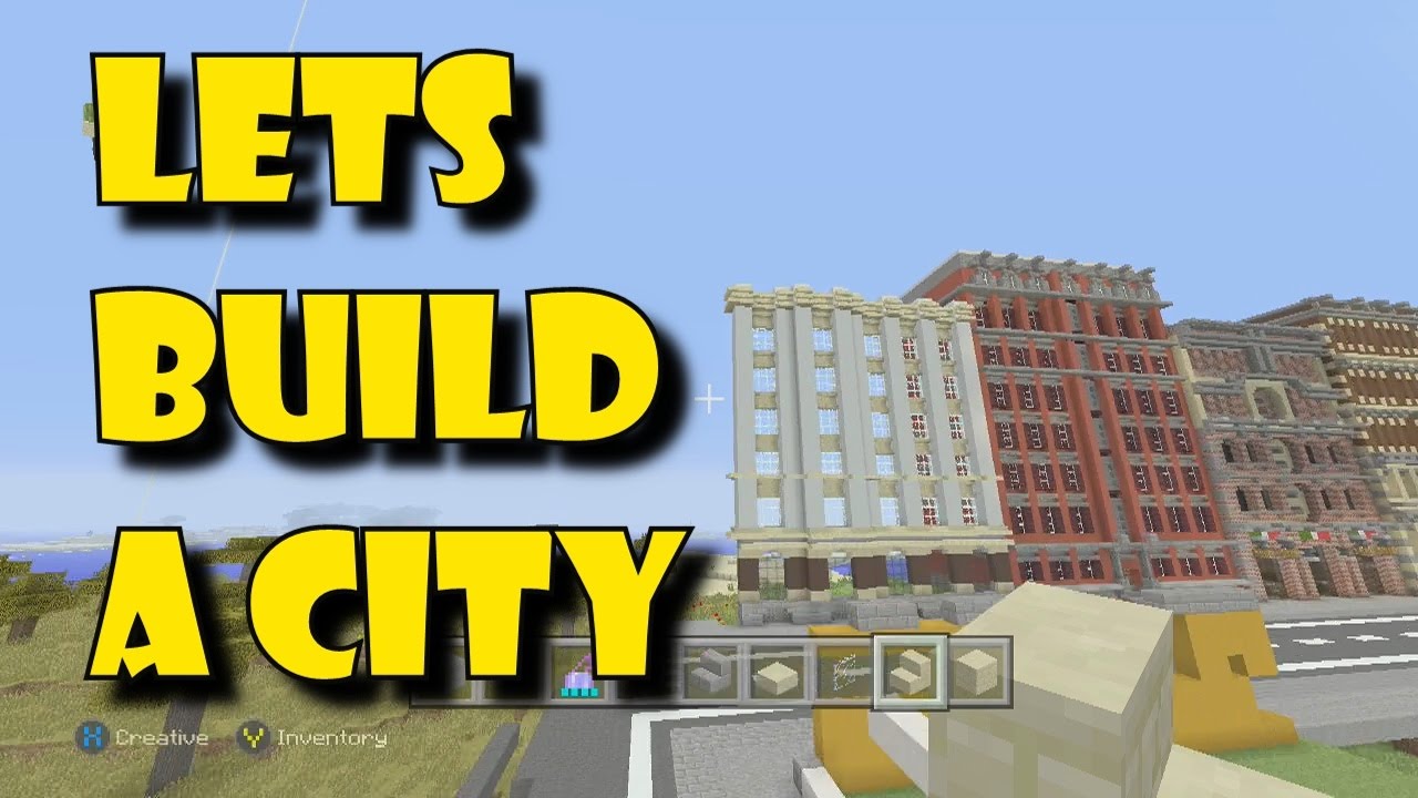 Lets Build A Minecraft City (15) - How to Build a City - YouTube
