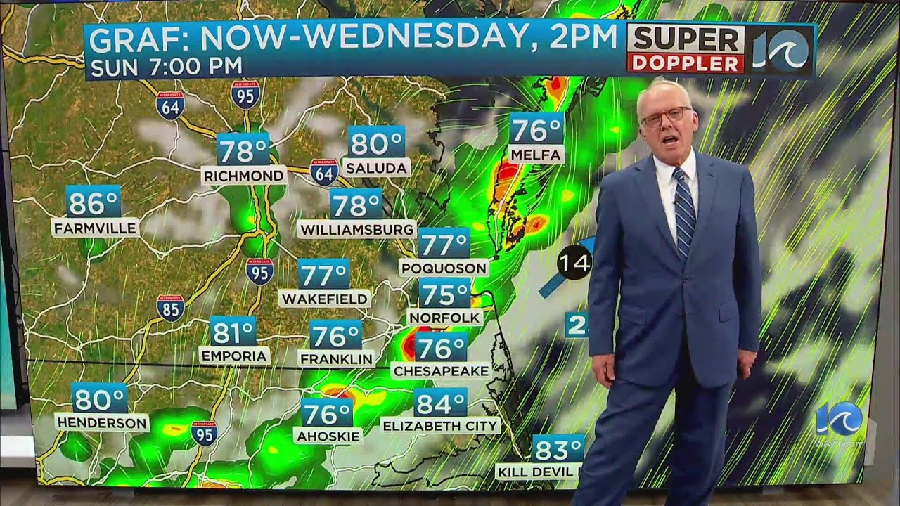 WAVY Weather Evening Update | Aug. 4, 2024 - YouTube