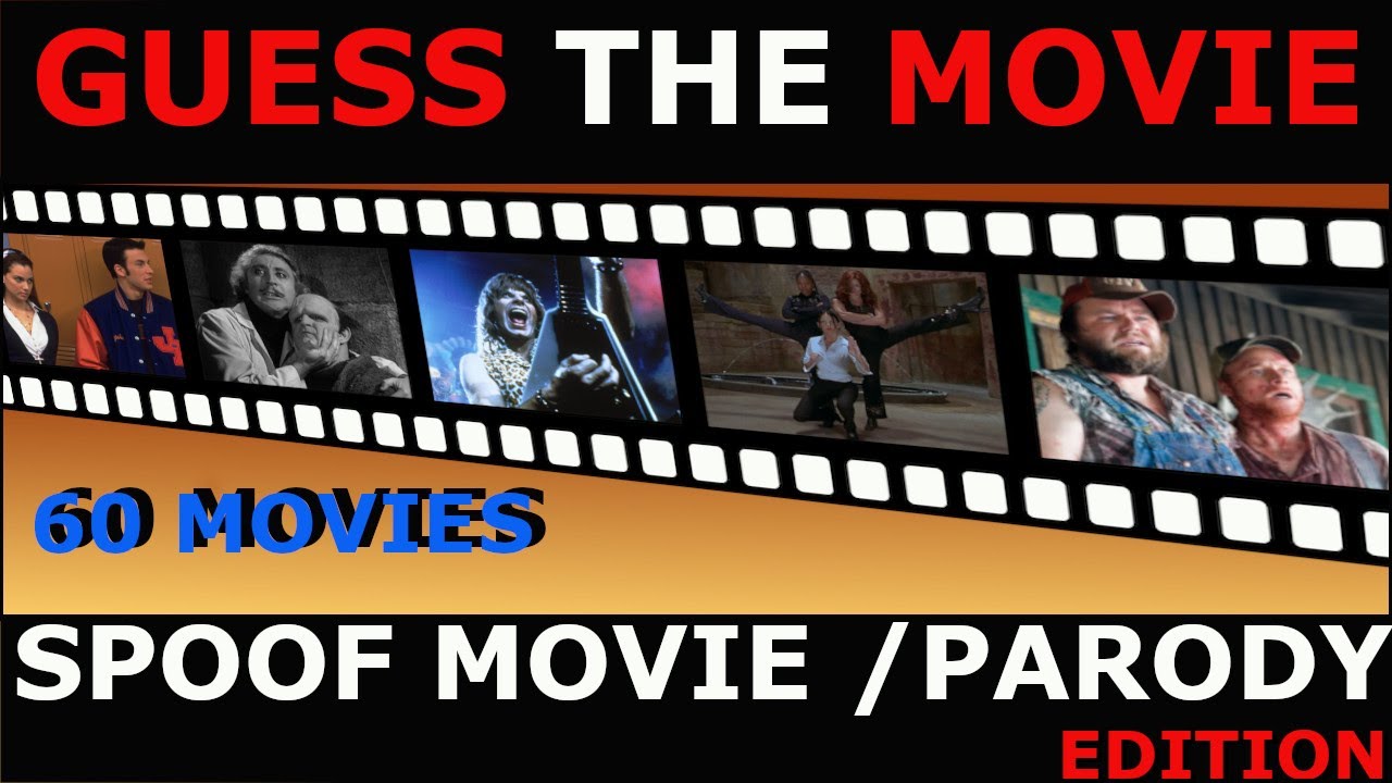 MOVIE QUIZ SPOOF MOVIE EDITION Guess in 1 frame (60 Movies) - YouTube