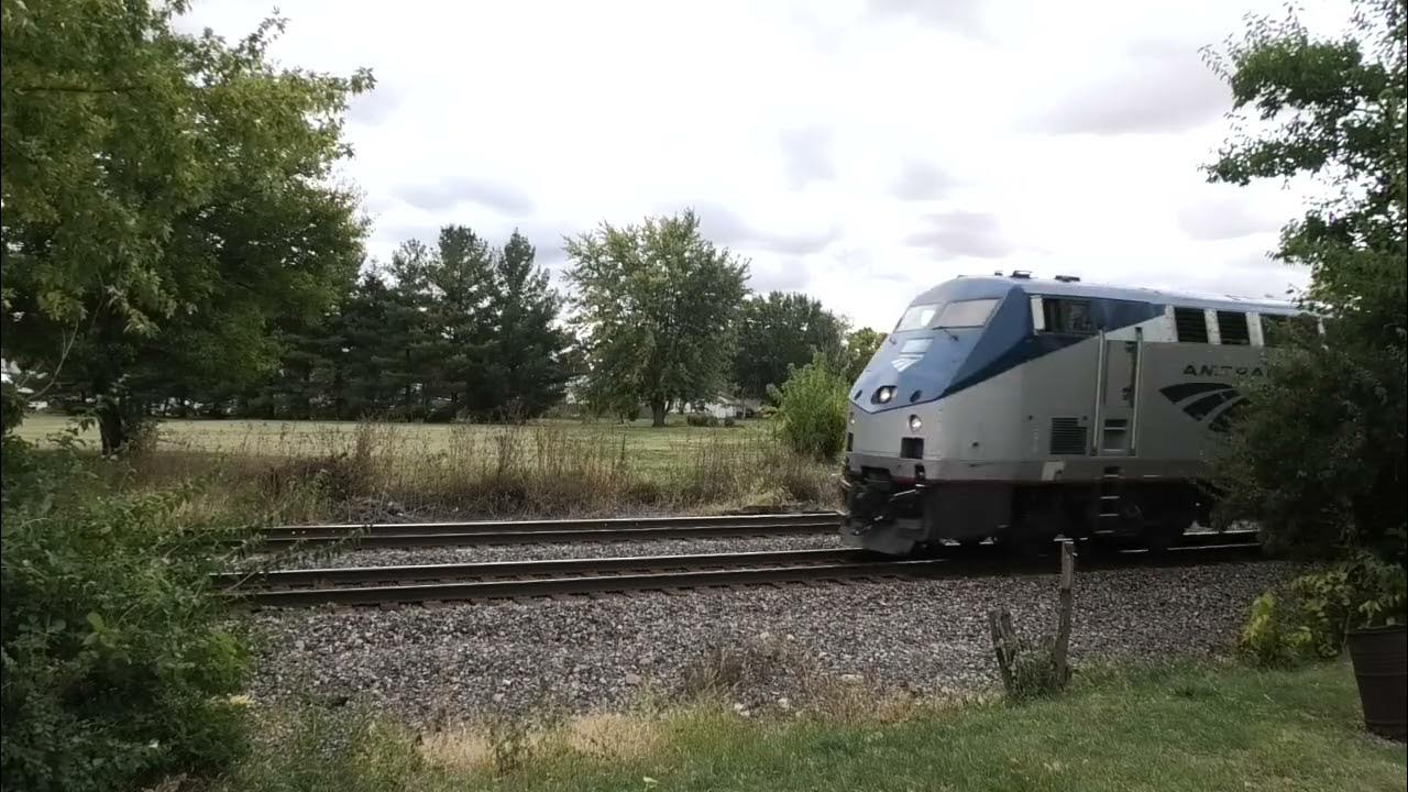 Great K5LA on Amtrak 137 Leading Train #6 Wyanet, IL 10/14/24 - YouTube