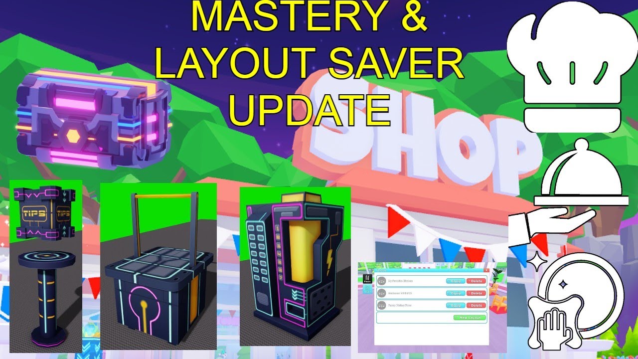 💻HYPERTECH + LAYOUT SAVER UPDATE💾🔴Roblox My Restaurant LIVE🔴 - YouTube