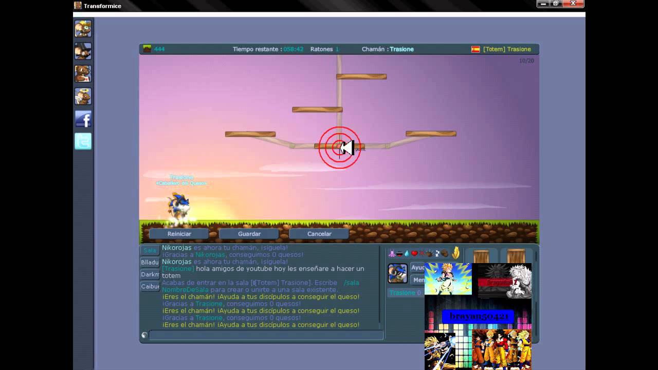 como hacer un totem en transformice - YouTube