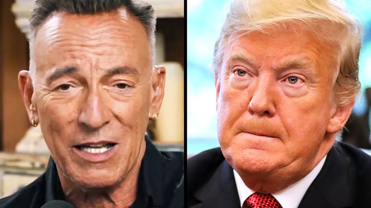 Bruce Springsteen Wipes the Floor with Donald Trump, Shuts Down His ...