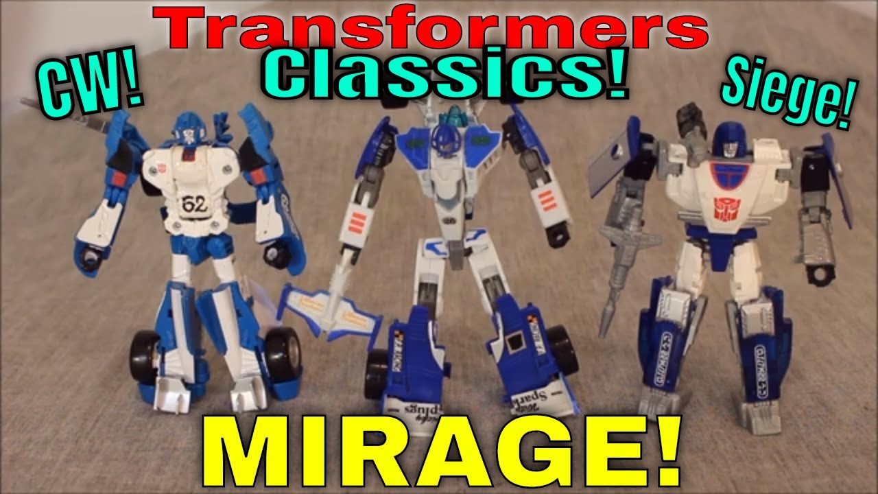 Transformers Classics Mirage Ranked with Siege and Combiner Wars ...