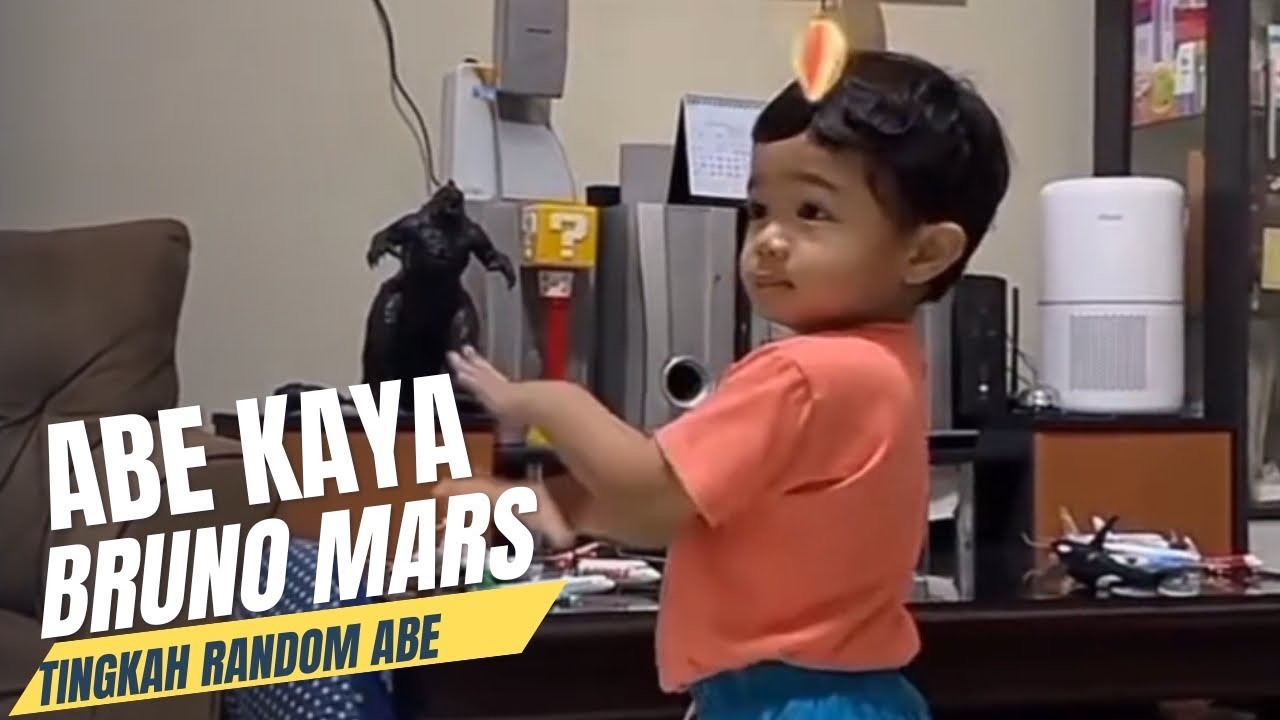 TINGKAH RANDOM ABE • JOGET APATE APATE • LUCU BANGET - YouTube