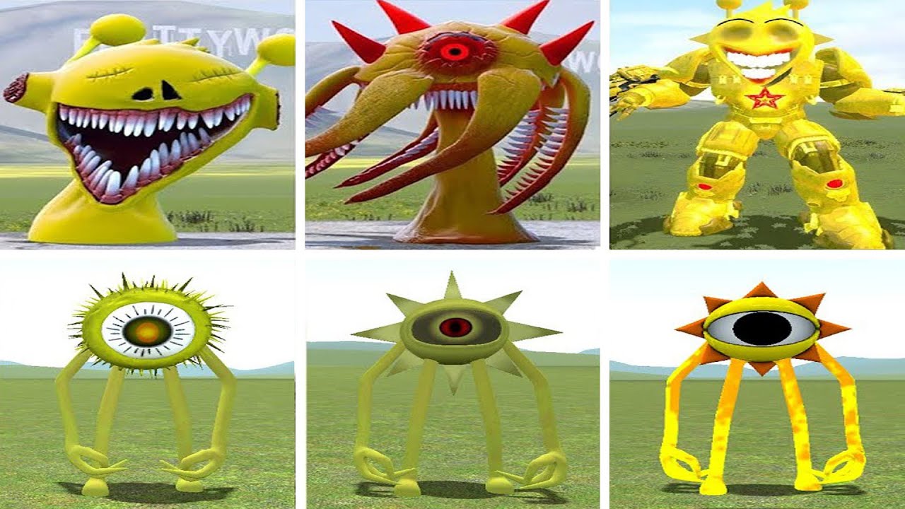 ALL SPUNKI SIMON VS SPUNKI BEACH CURSED EVOLUTION BATTLE IN GARRY'S MOD ...