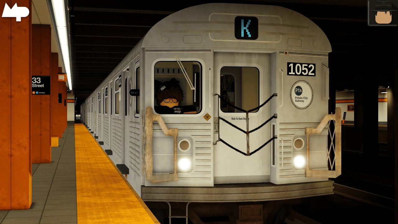 PTA Subway: PLT-1R (K) Train w/ the Scrapped 'PLT-1X Door Buzzer' in ...