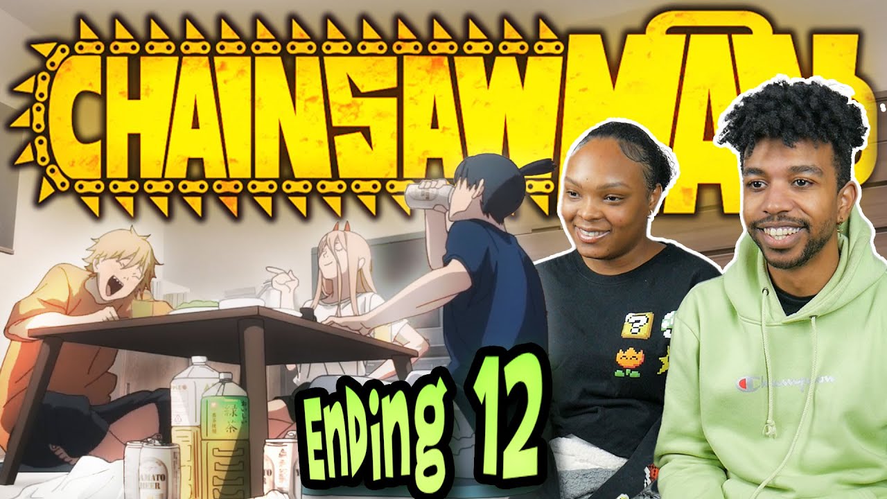 WE RANKED CHAINSAW MAN ENDING 12! Chainsaw man episode 12 outro ...