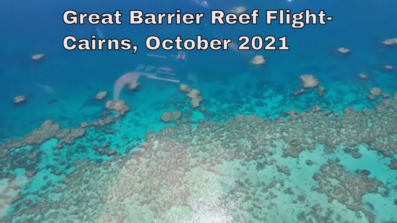 Great Barrier Reef from the sky, Cairns #greatbarrierreef #cairns - YouTube