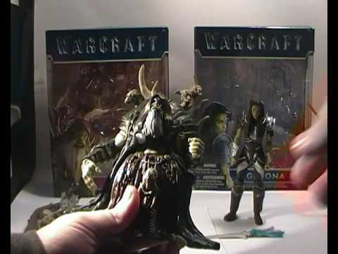 Warcraft 2016 Movie 6" figure review Gul'dan and Garona by Jakks ...