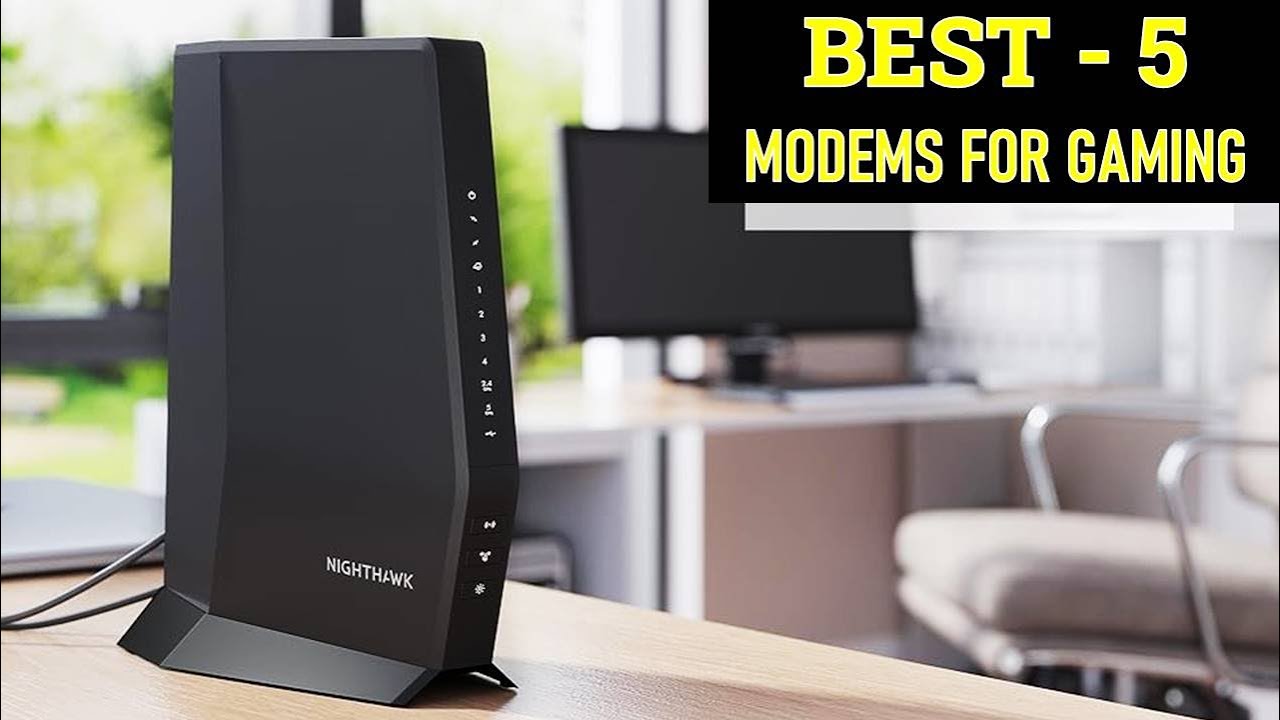 TOP 5 Best Modems for Gaming in 2025 - YouTube