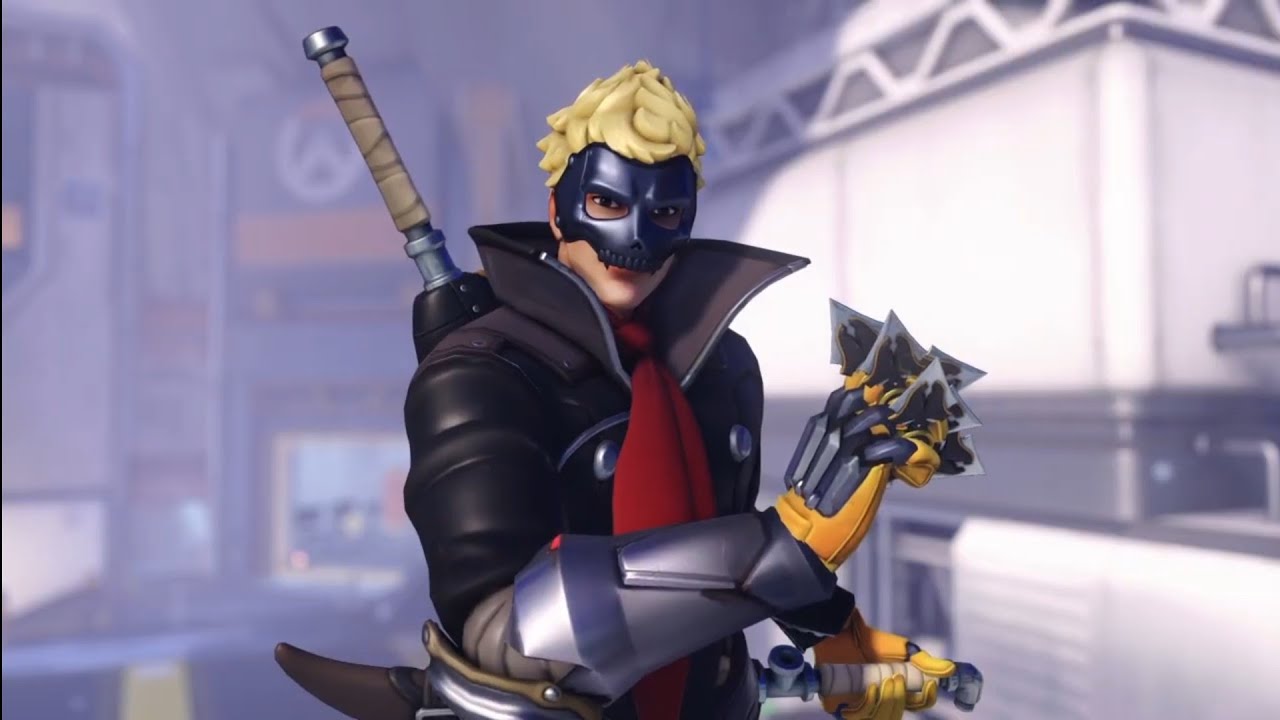 NEW! Skull Genji skin Gameplay - Overwatch 2 Persona 5 Collab - YouTube