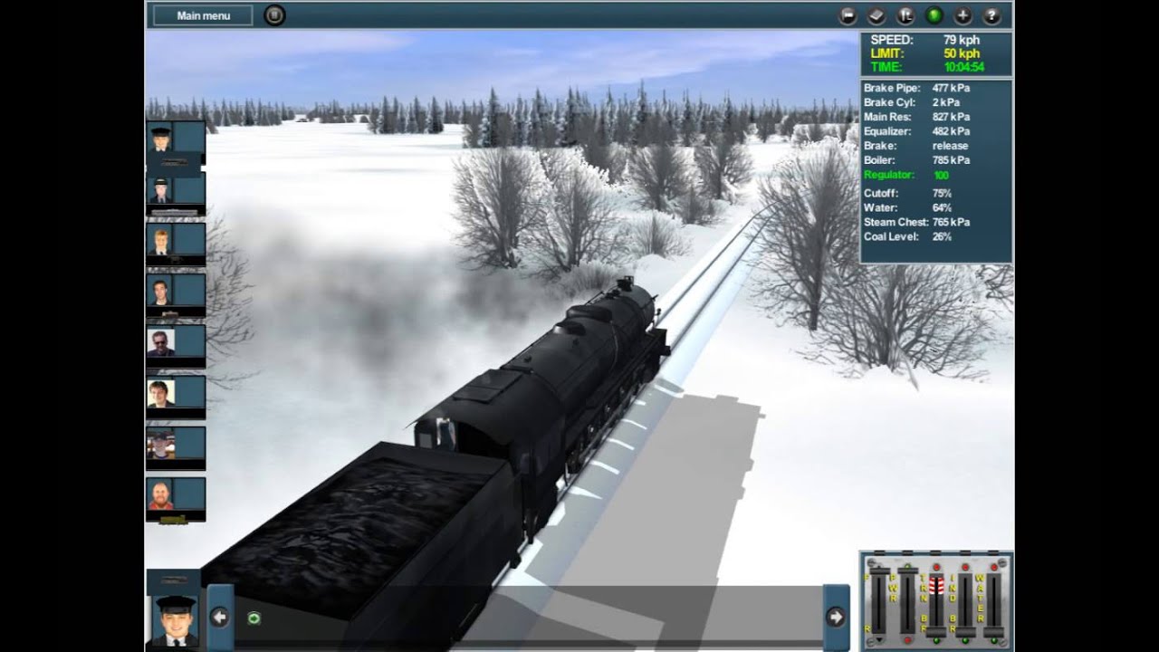 Trainz Christmas Route - YouTube