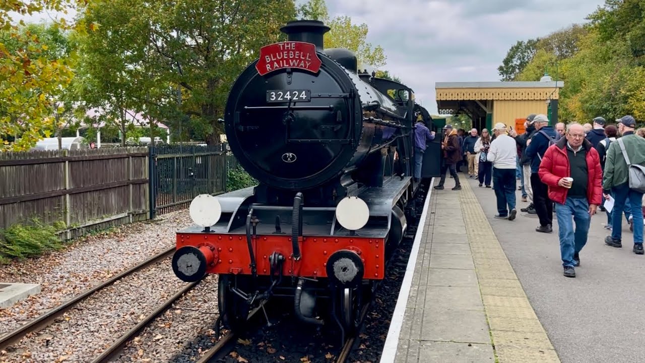 32424 Beachy Head Full Steam @ Giants of Steam Bluebell Railway ...