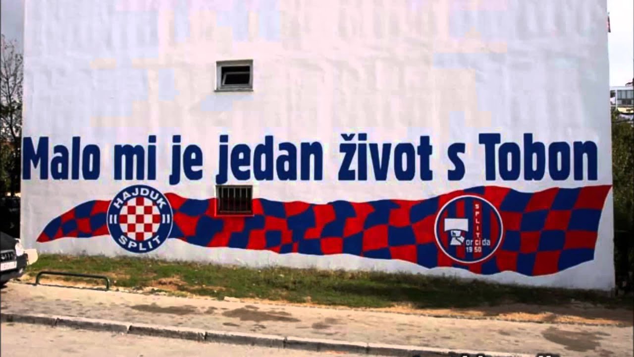 Hajduk Split - Torcida Split 1950 - YouTube