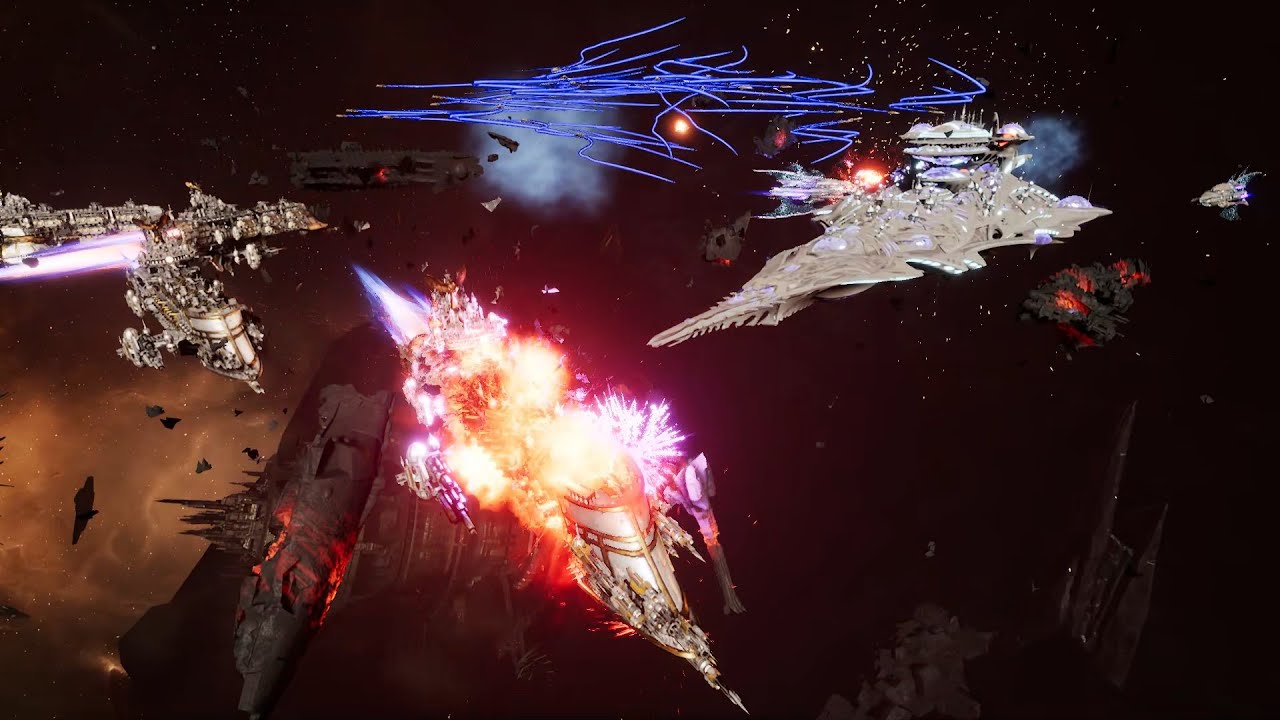 Imperial Navy vs Craftworld Aeldari - Skalgrim Mod - Massive Battle ...