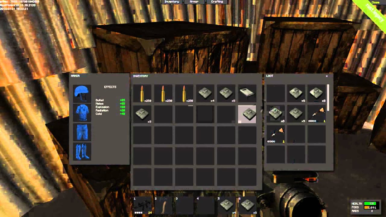 Rust рейд,склад c4. - YouTube