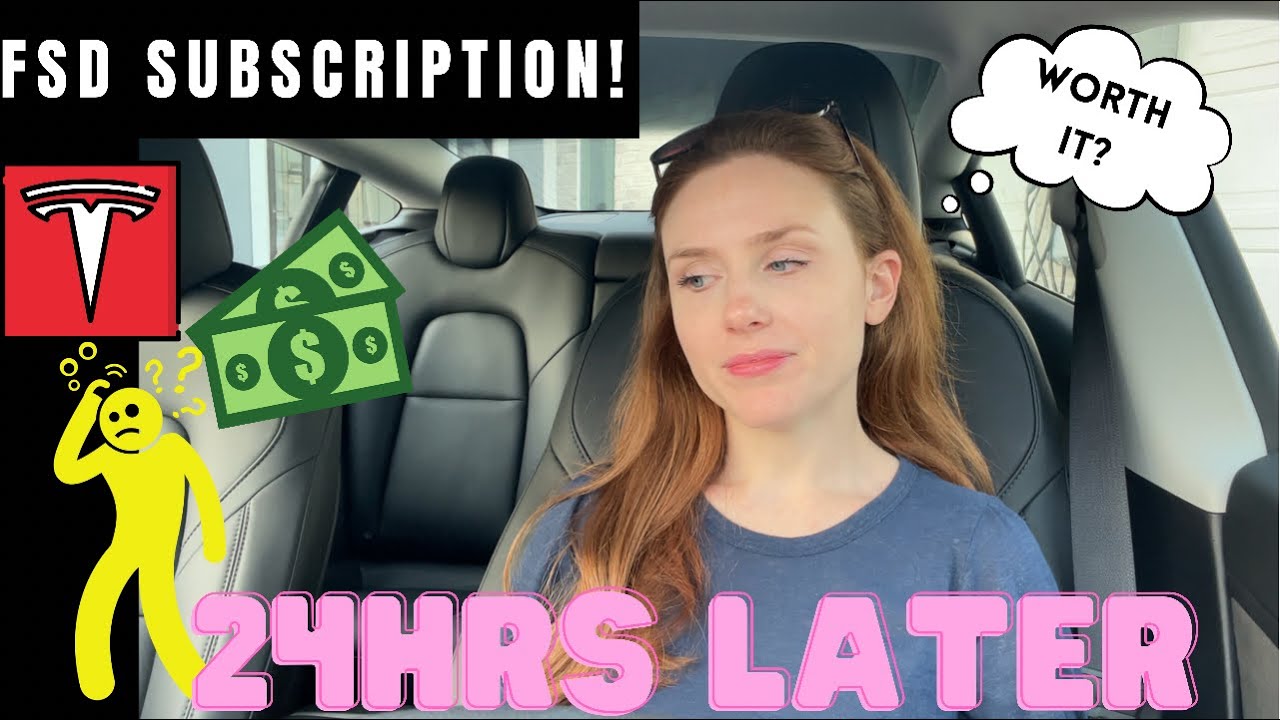 First 24 Hours With TESLA FSD Subscription!!!! - YouTube