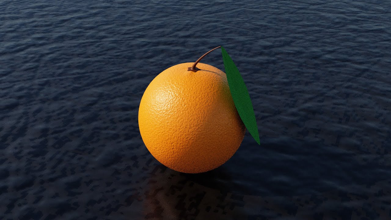 Blender Tutorial - Orange material - YouTube
