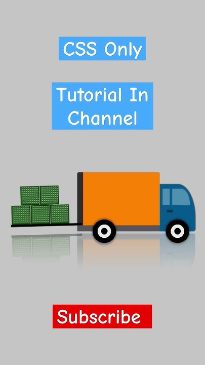 Css Truck Loader Css Css3 Shorts Short Codingnewbie Beginners Loader Transport Htmlcss