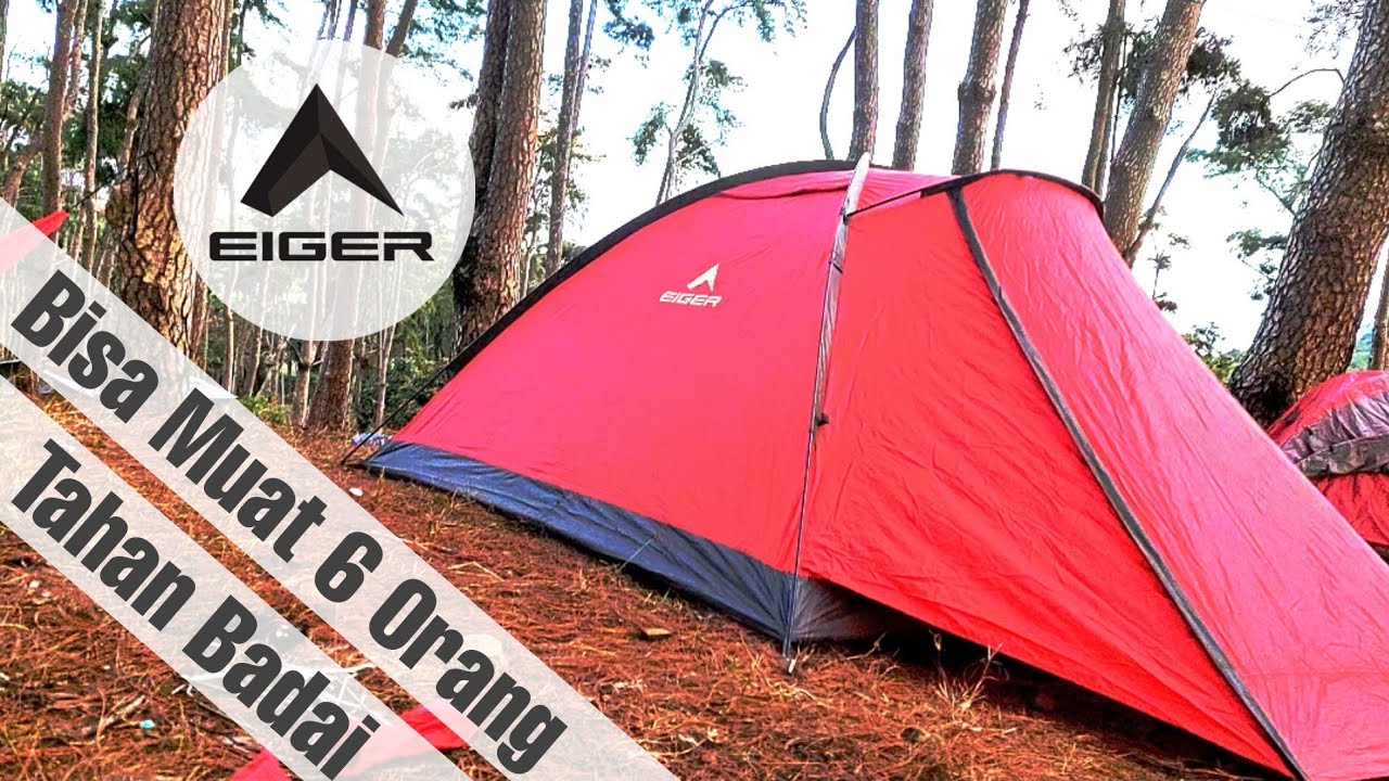 Tenda EIGER STOVER 4P - YouTube
