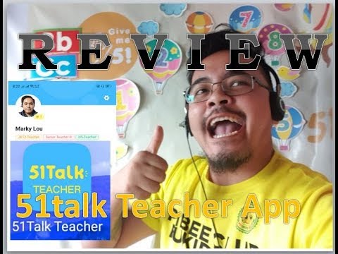 51TALK TEACHERS APP REVIEW - YouTube