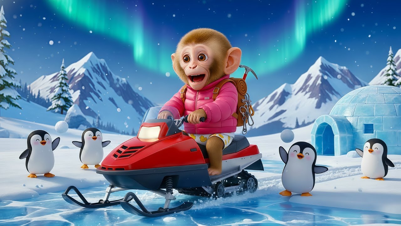 Monkey Bon Explores the Village of Penguins and Discovers a Shocking ...