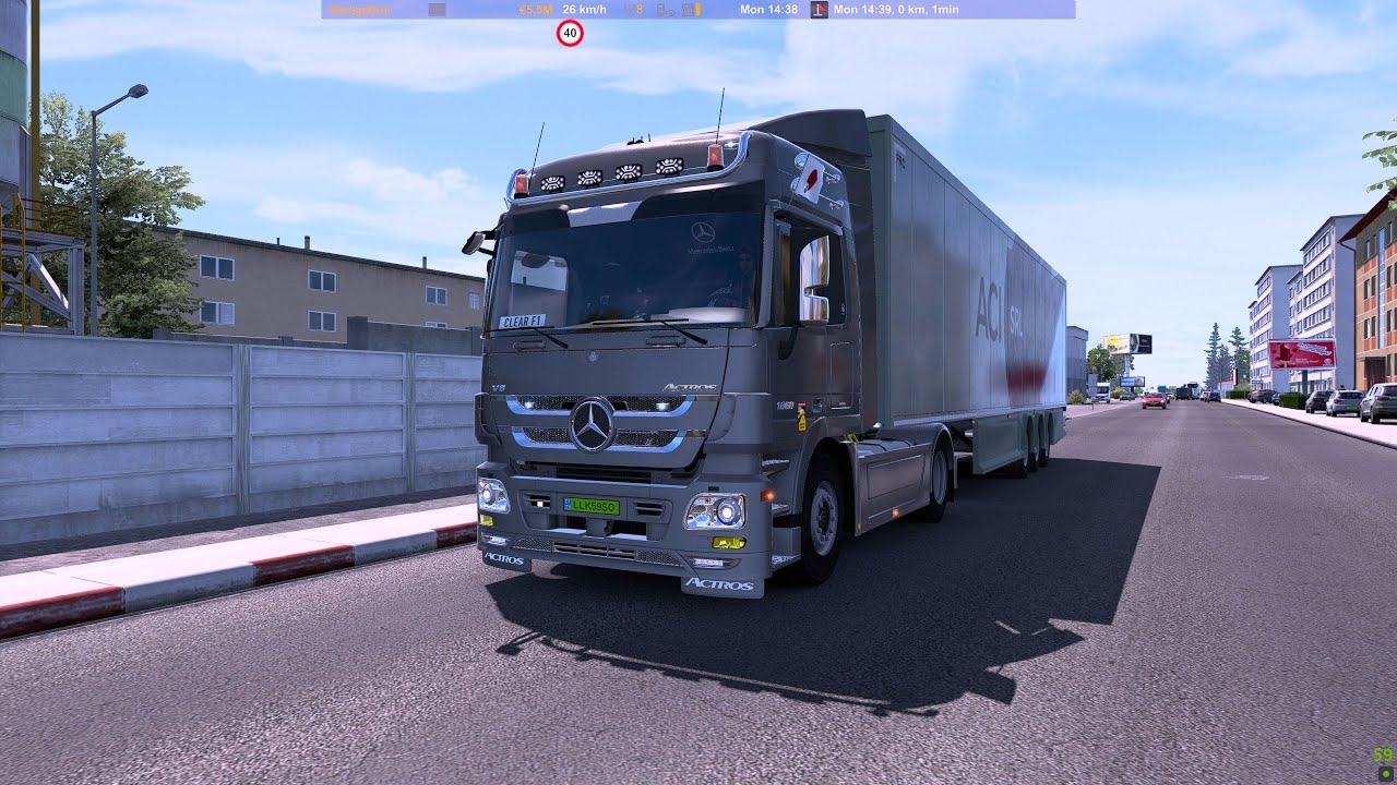 ETS2 1.45 The City 1:1 Demo Map 1.45 by Arayas | It is a trial run, but ...