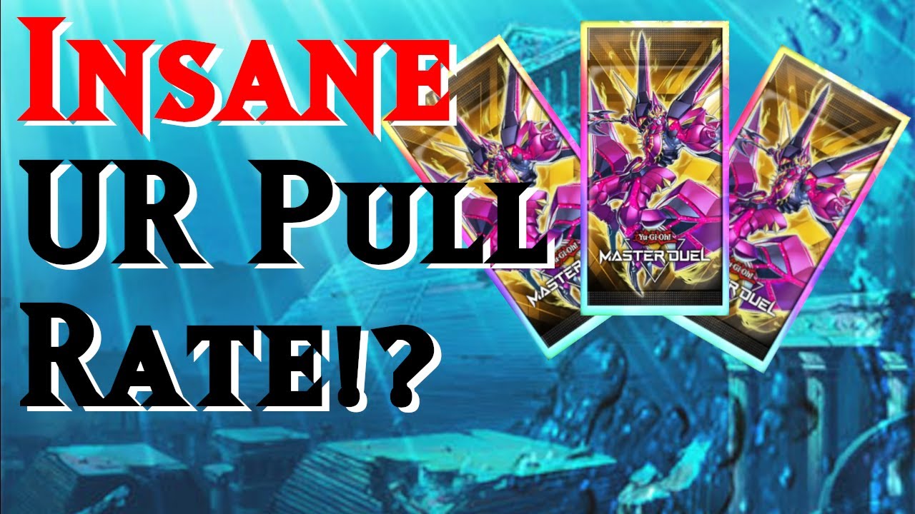 Does The New Water Pack Have an Insane UR Pull Rate? Yugioh Master Duel Pack Opening - YouTube
