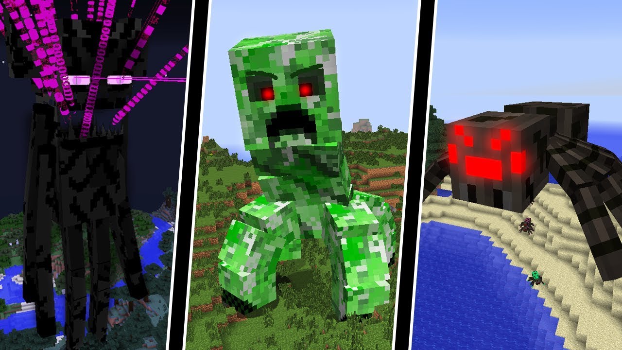 VOCÊ CONHECE OS MONSTROS GIGANTES SECRETOS DO MINECRAFT? (+FUTURA NOVA ...