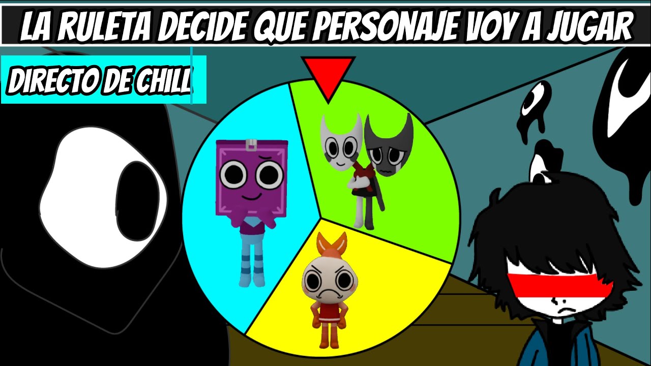 Escogo al personaje en dandys world en base a uan ruleta | stream de ...