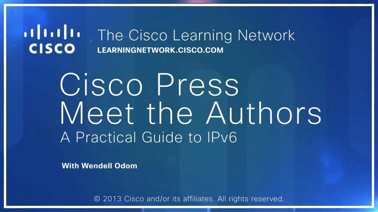 CCNA Route and Switch Meet the Authors Webinar with Wendell Odom - YouTube