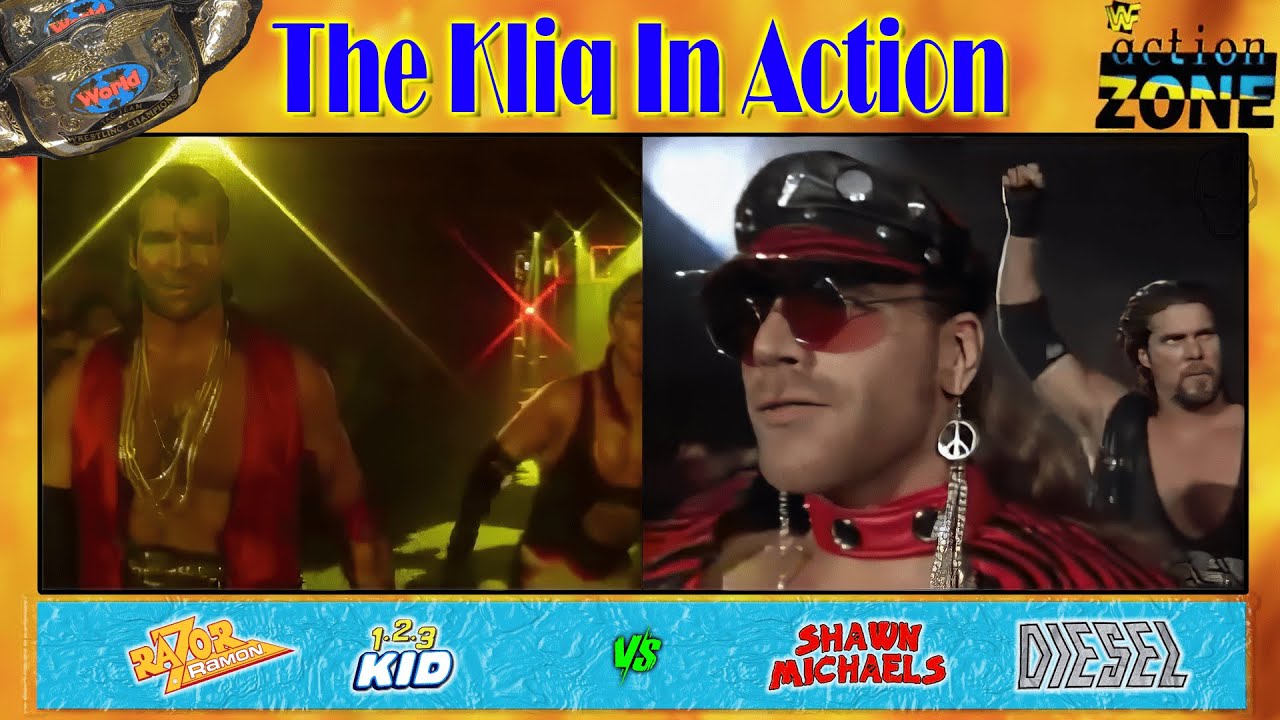 WWF Action Zone 10/31/1994 - 1080p 60fps Quality - Diesel/HBK v. Razor ...