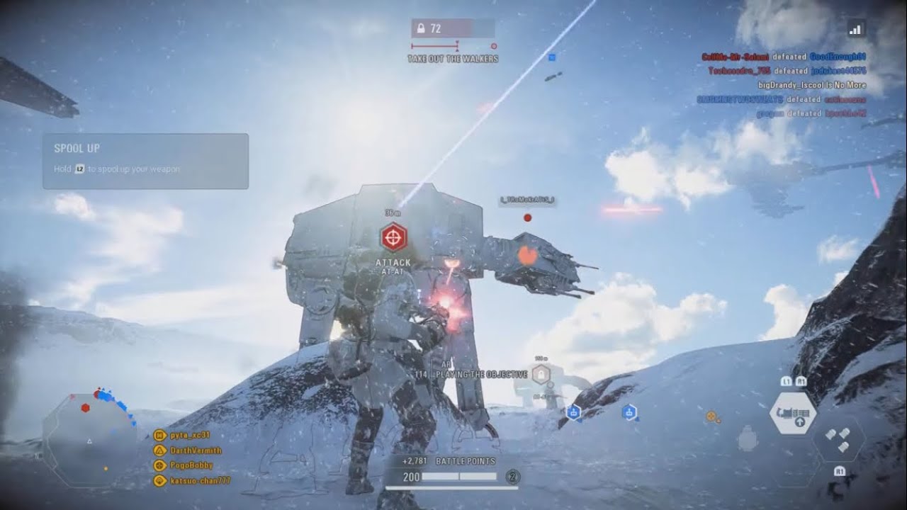 STAR WARS Battlefront II : Galactic Assault Gameplay ( No commentary ...