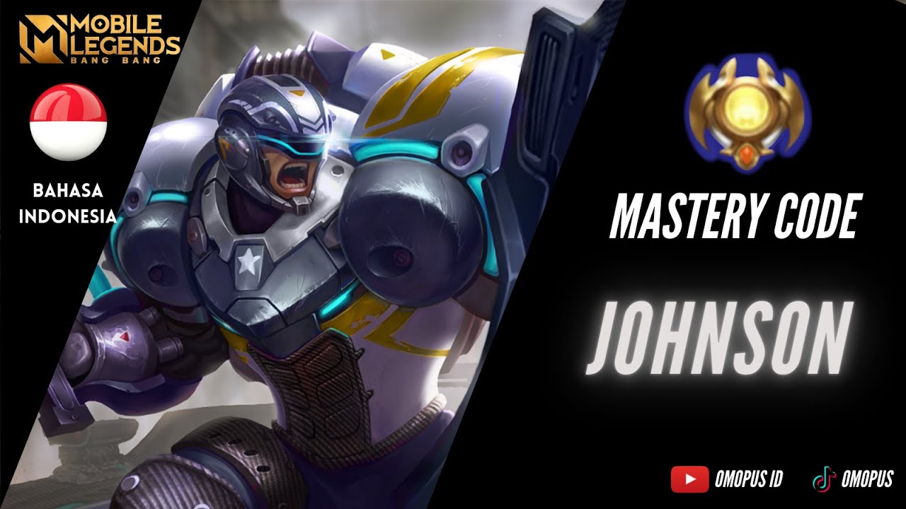 JOHNSON Mastery Code Mobile Legends - YouTube