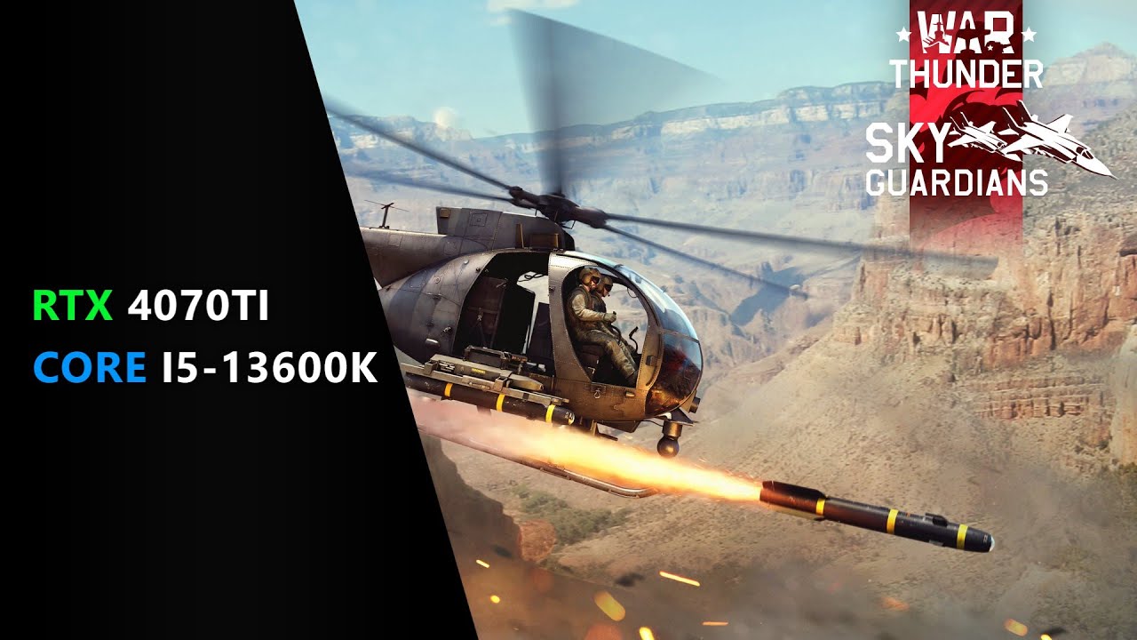 War Thunder || Intel Core i5 13600k + RTX 4070 TI || Ultra 1440p ...