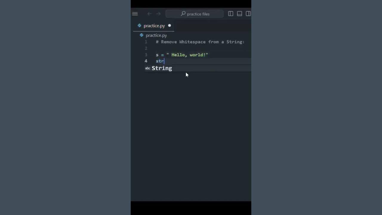 Remove Whitespace Python Pythonprogrammingcodinglearnpython Pythonforbeginners Youtube 7867