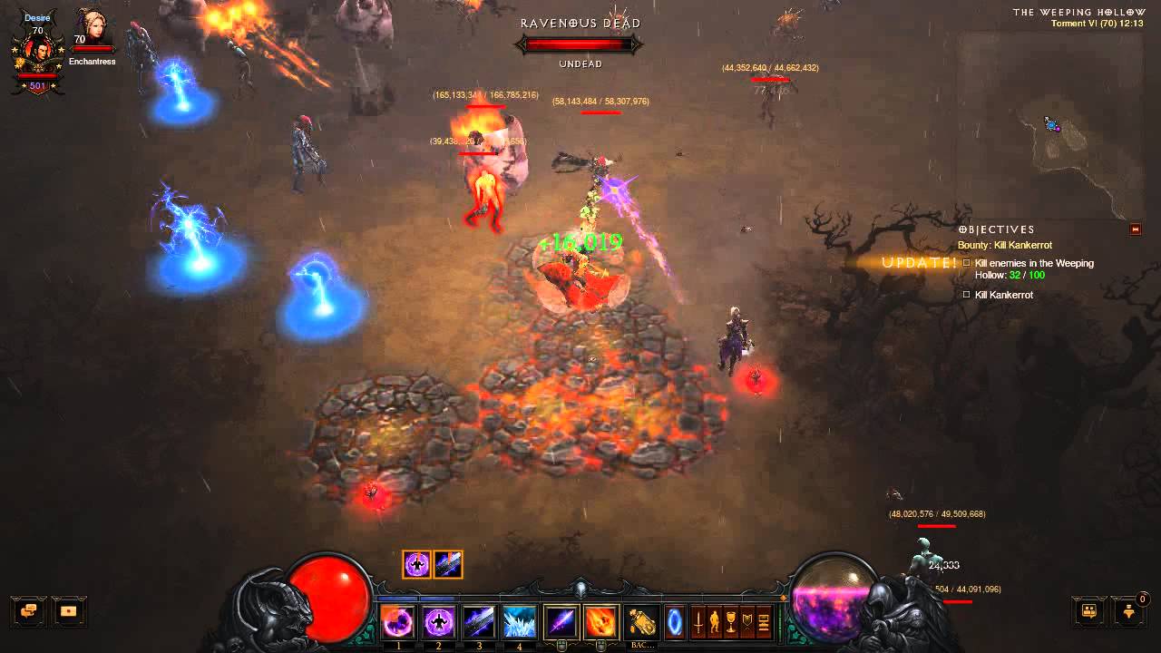 Diablo III PTR 2.1 - Wizzard Firebird Set, perfect buff - YouTube