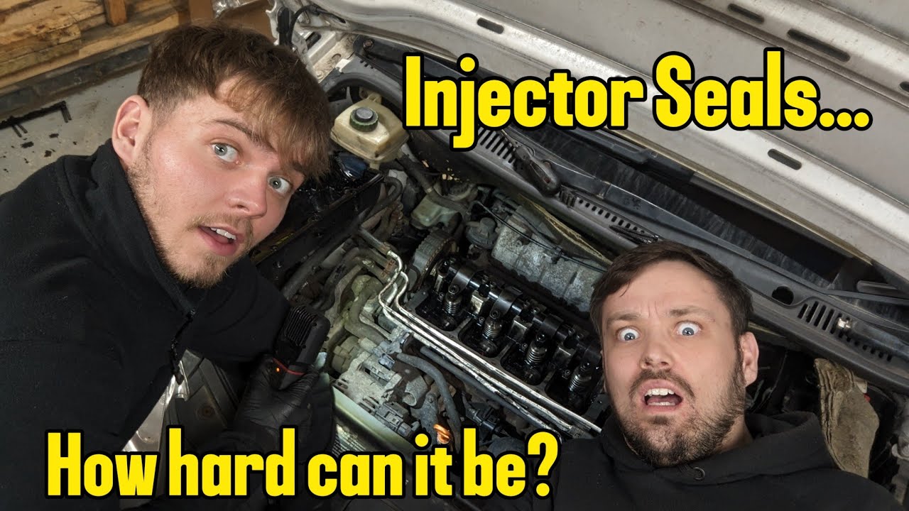 VW Caddy Injector Seals 2.0 SDI/TDI 8v TwoTechs - YouTube
