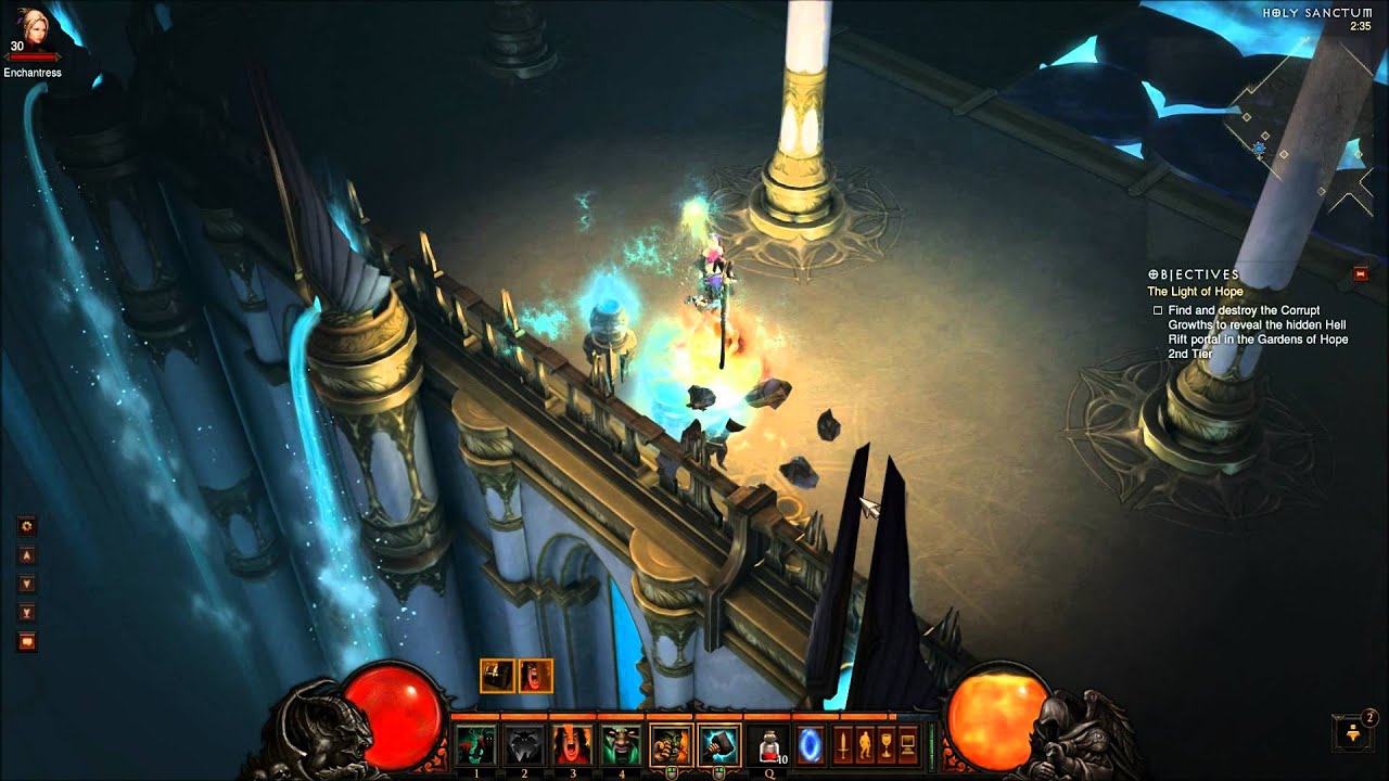 Diablo 3 Holy Sanctum - YouTube
