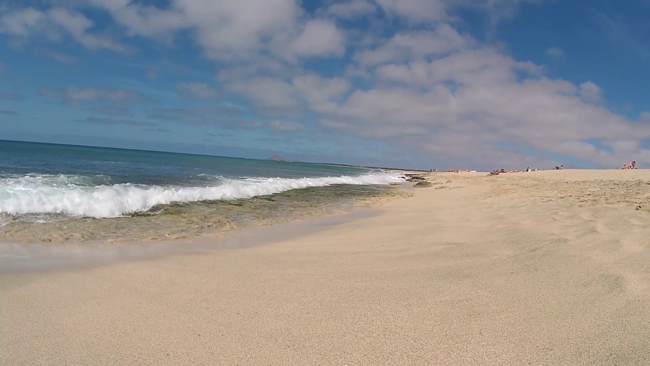 Cape Verde beach next to Melia Dunas / Sol Dunas resort - YouTube