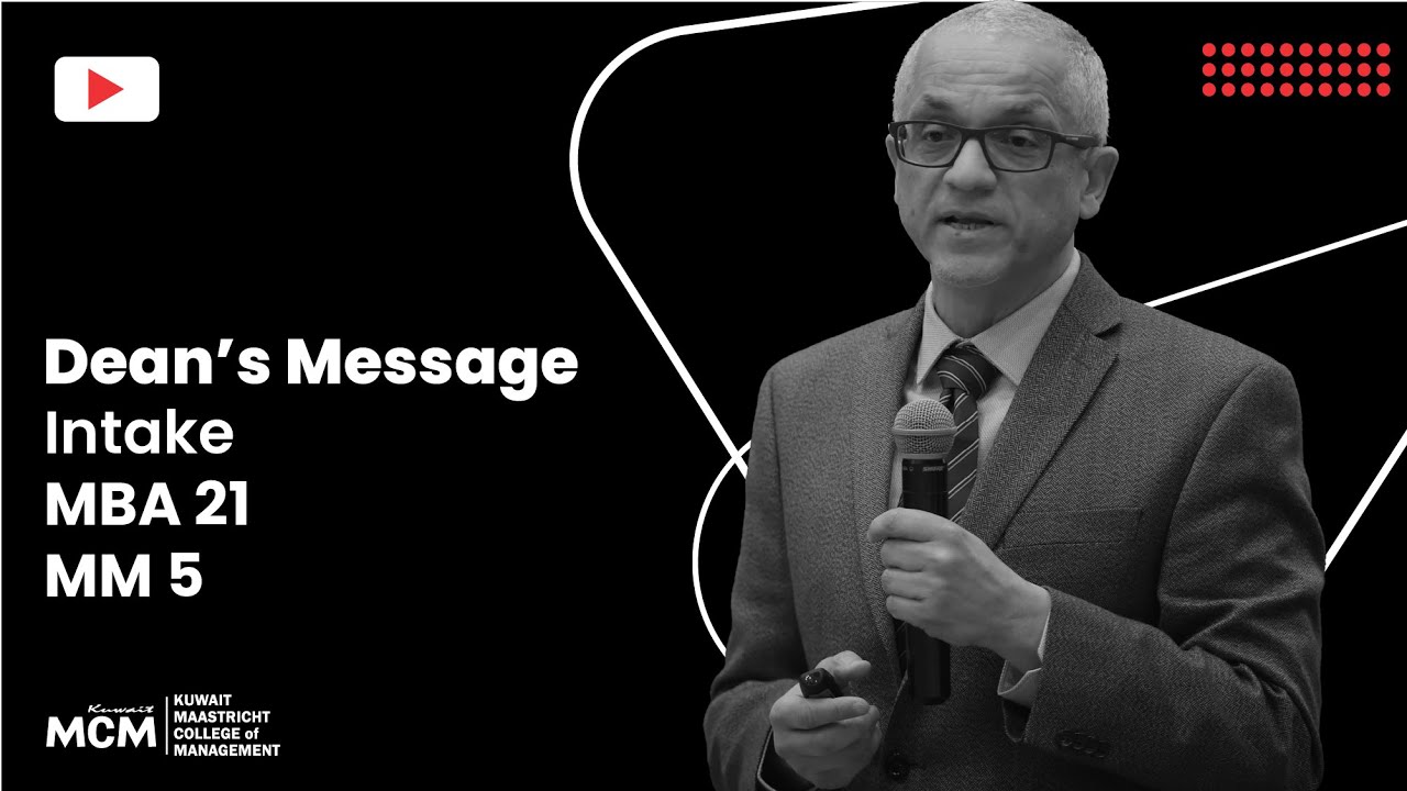 Dr. Khaled Wahba | Intake MBA 21 & MM 5 Orientation - YouTube