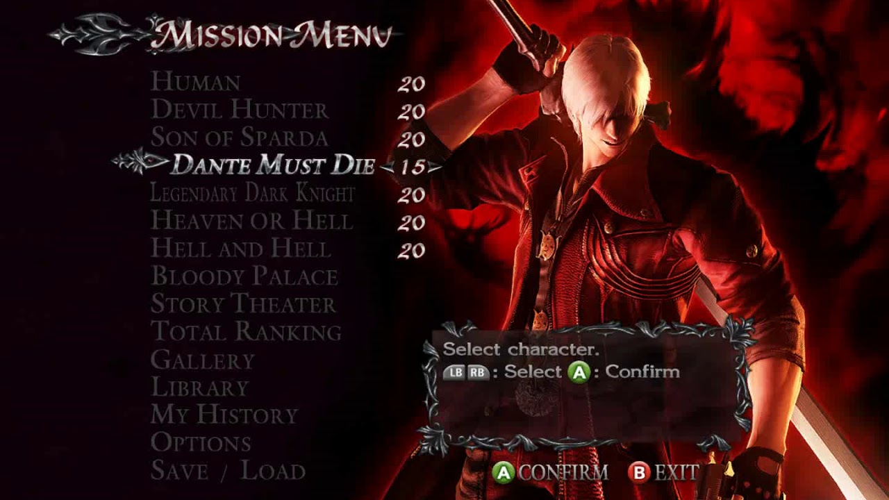 DMC4 - SAVEDATA 100% - All Missions ''S'' Rank - YouTube
